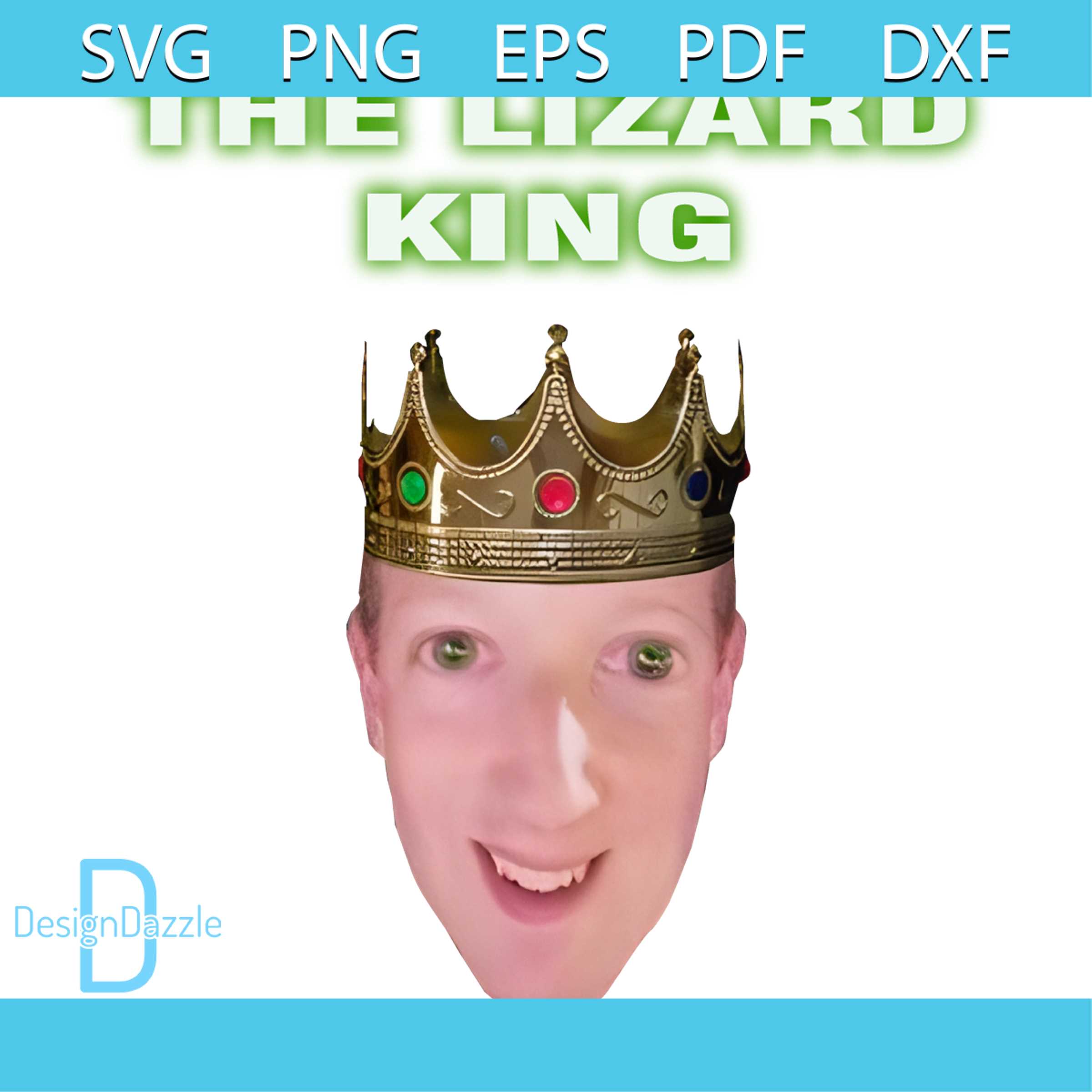 Mark Zuckerberg The Lizard King Funny Meme PNG Sublimation F - Inspire ...