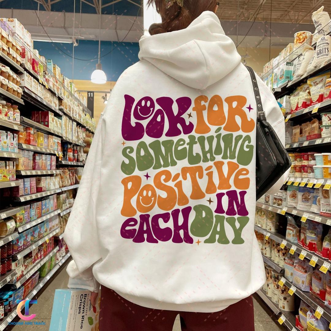 Positive Hoodie, Do What Makes You Happy Hoodie, Inspiration | Inspire ...