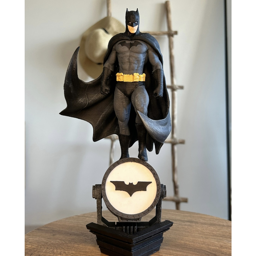 Batman Sculpture, Batman DC printed hand painted custom figu | Inspire ...