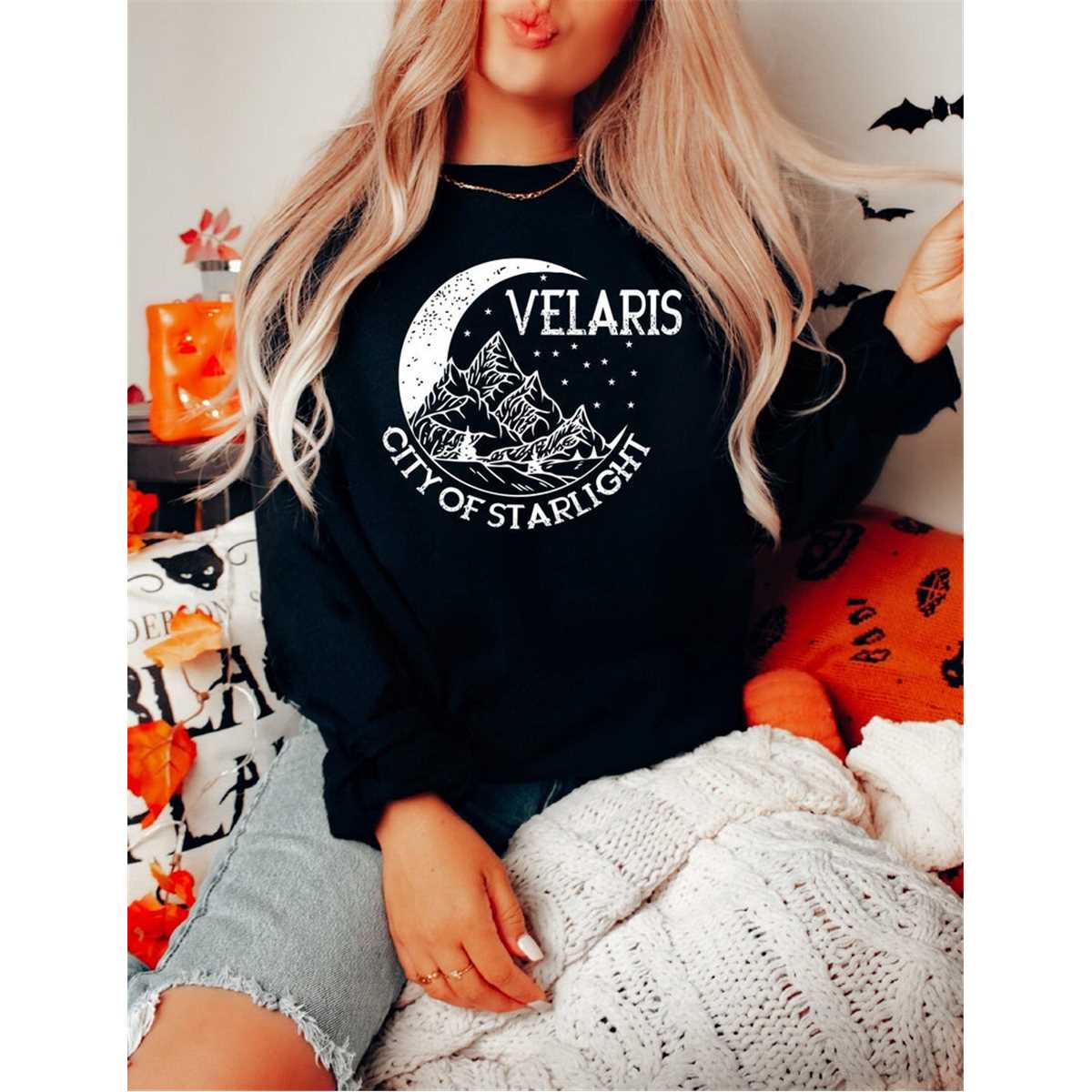 Velaris Sweatshirt, ACOTAR Sweater, A Court of Thorns and Ro - Inspire ...