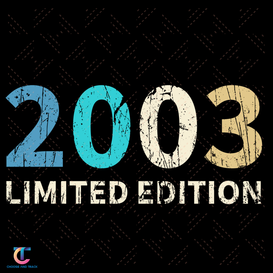 18th Birthday 2003 Limited Edition Svg, Birthday Svg, 18th B | Inspire ...