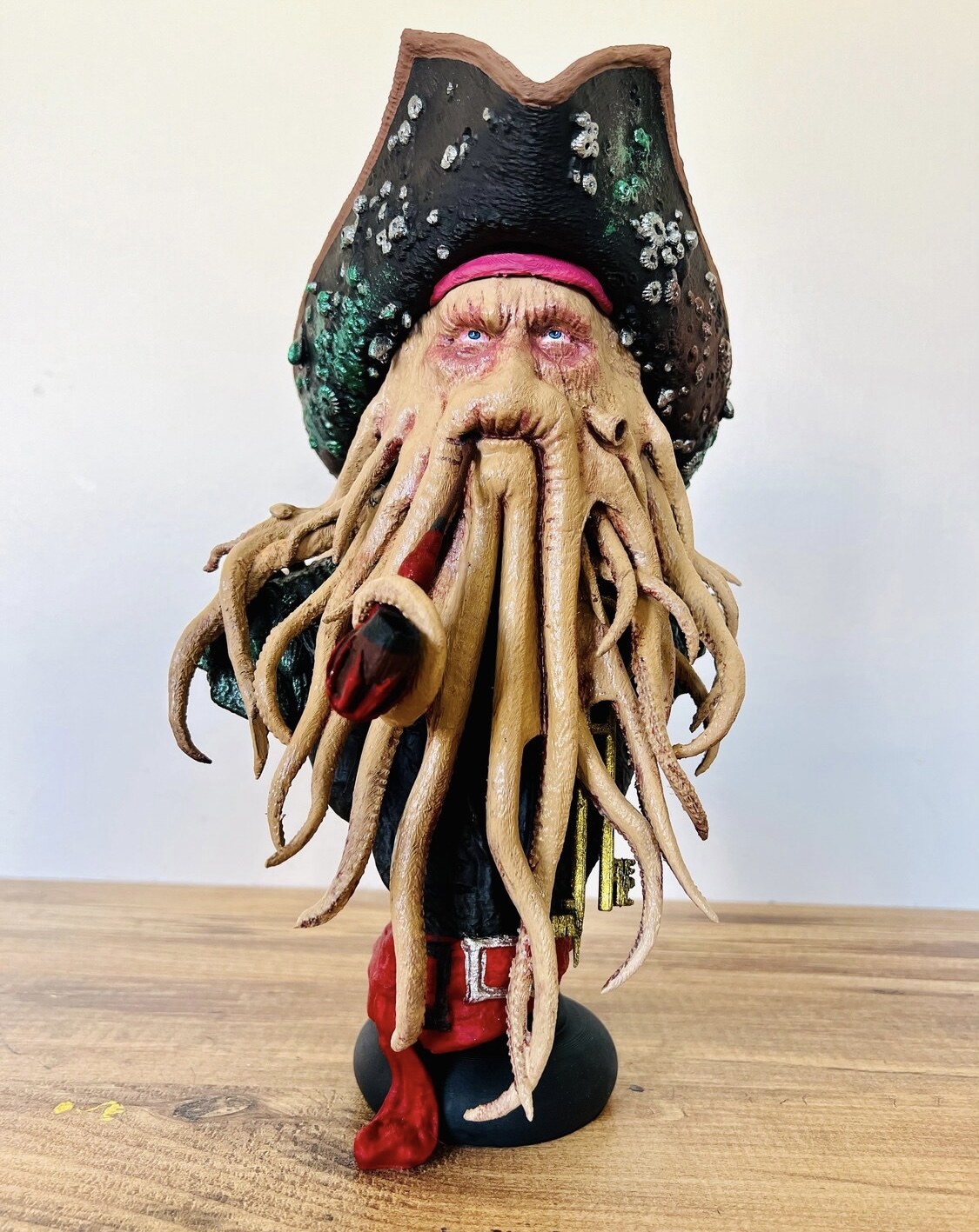 Davy Jones Bust 3D printed hand painted custom figure, Davy | Inspire ...