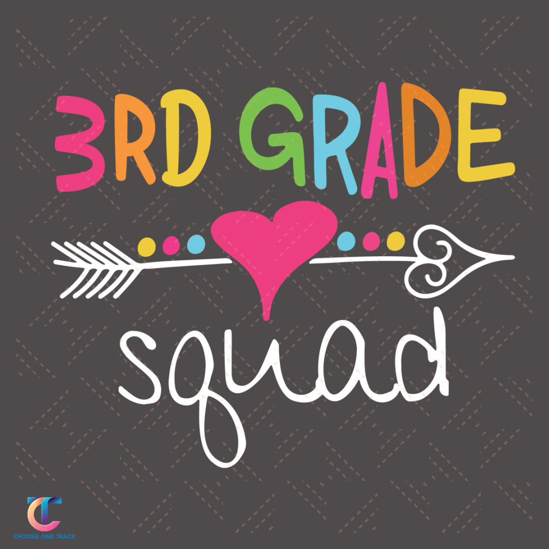 3rd Grade Squad Svg, Back To School Svg, 3rd Grade Svg, Grad - Inspire ...