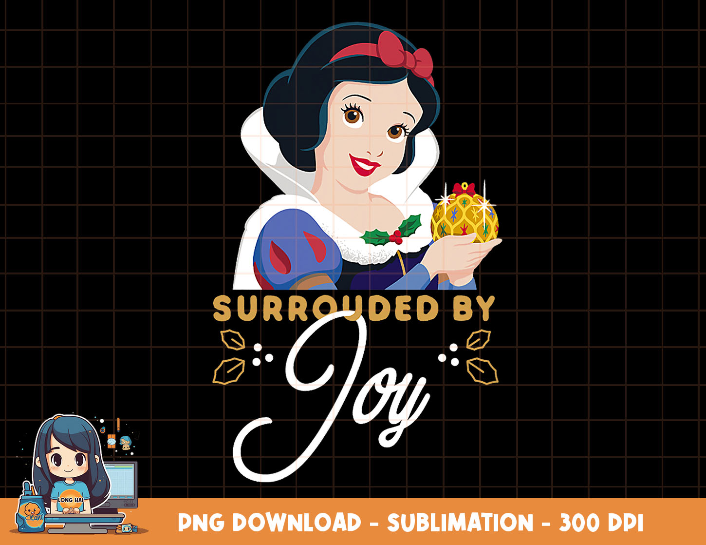 Disney Princess Snow White Surrounded by Joy Holiday png, su - Inspire ...