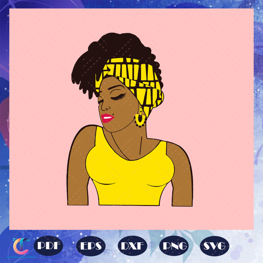 Afro Hair Lady svg, Natural hair svg, Mary Jane, Black Girl | Inspire ...