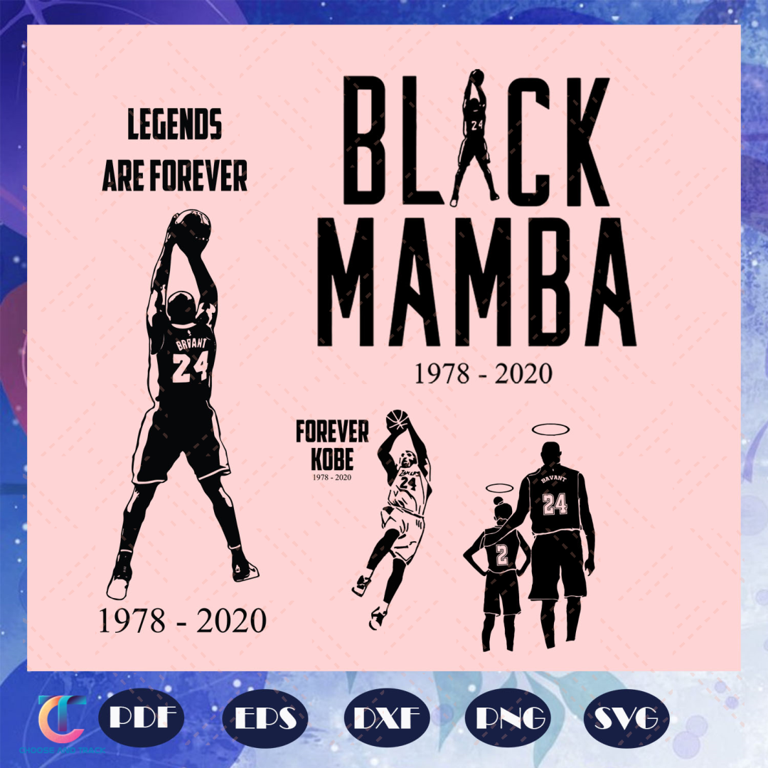 Kobe Bryant SVG, Black mamba svg, Kobe bryant shirt, RIP kob | Inspire ...