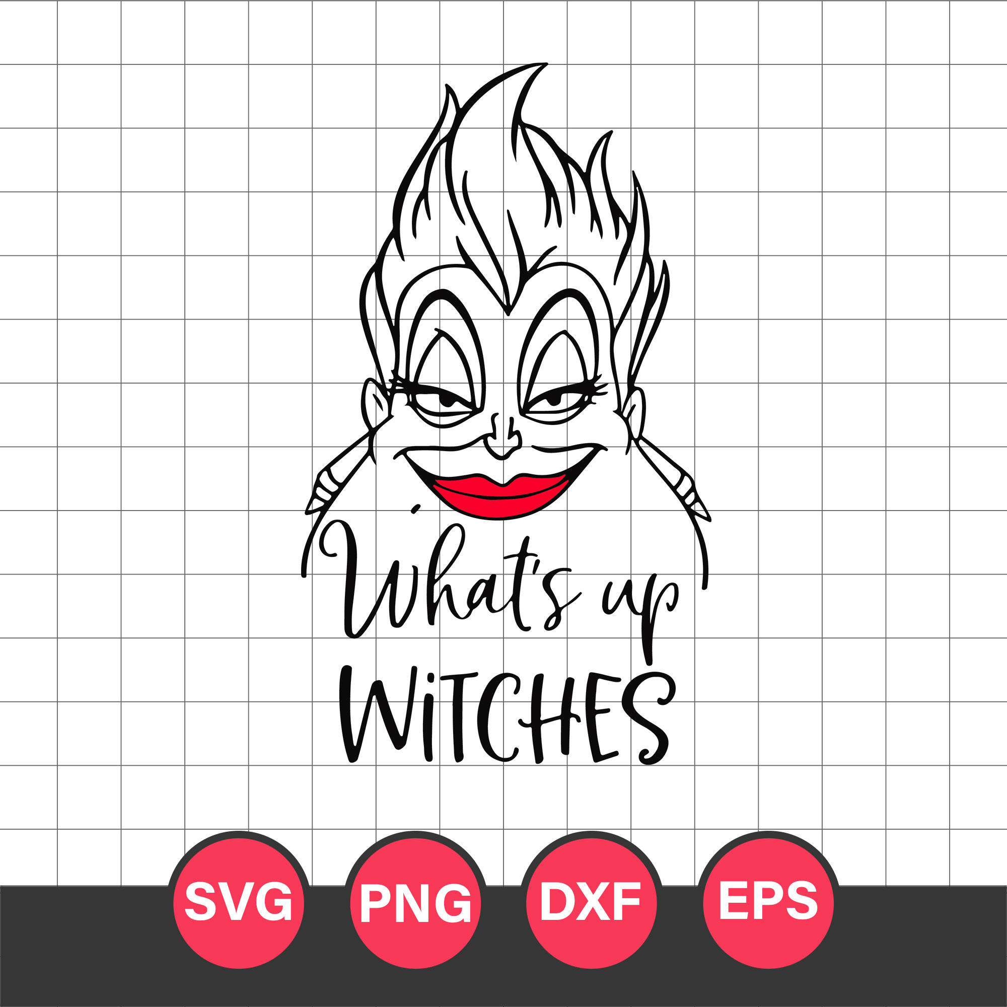 What's Up Witches Svg, Halloween Svg, Png Dxf Eps Digital Fi | Inspire ...