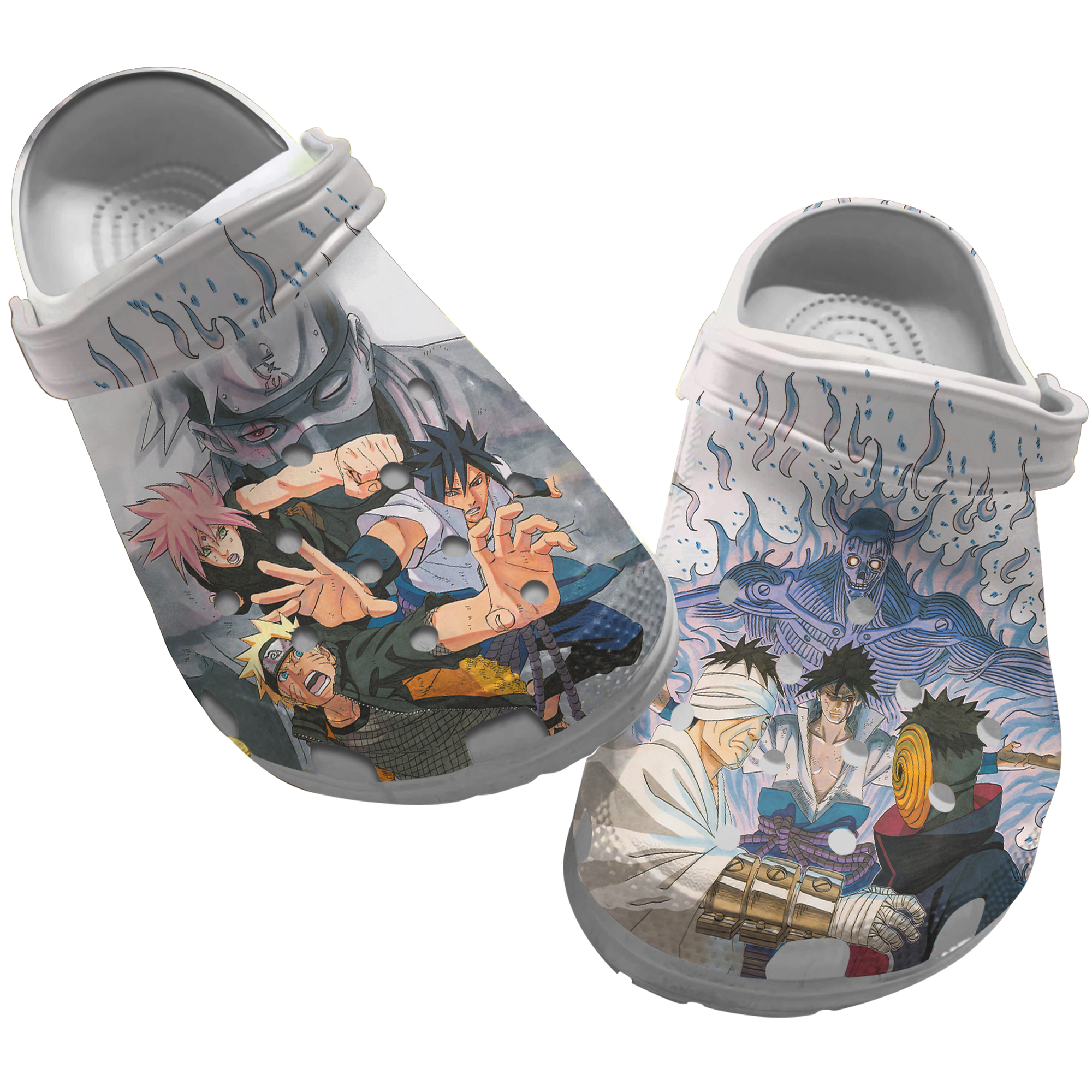 Anime Clog Shoes Unisex, Anime Crocs, Naruto Crocs, Naruto C - Inspire ...