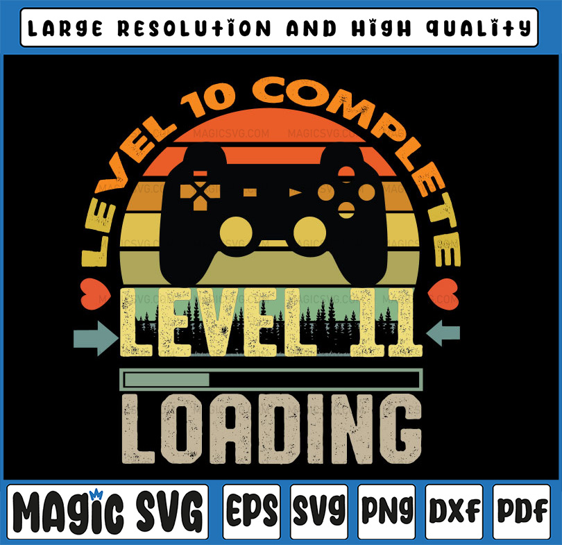 Level 10 Complete Level 11 Loading. PNG Only. Clipart, Digit - Inspire ...