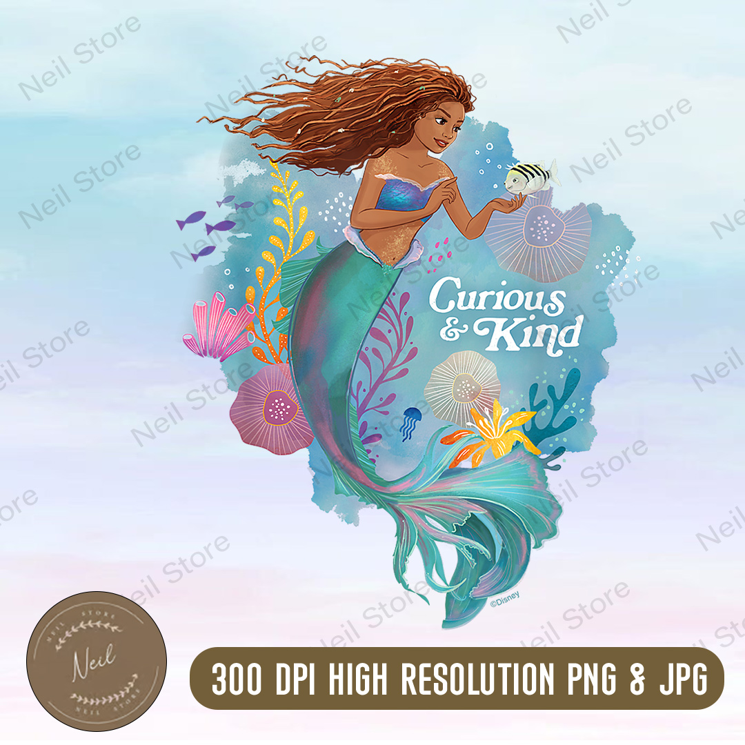 Disney Princess The Little Mermaid Ariel Curious & Kind Png, | Inspire Uplift
