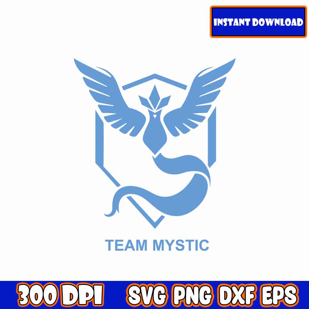 pokemon Team mystic Svg, Pokemon svg Bundle, Pokemon Clipart | Inspire ...