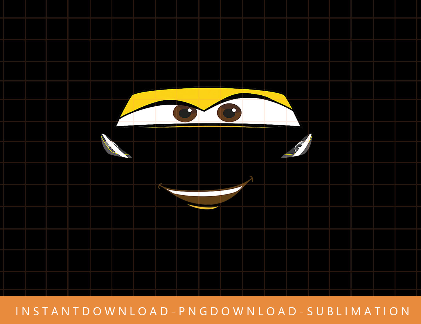 Disney Pixar Cars Cruz Big Face png, sublimate, digital prin | Inspire ...