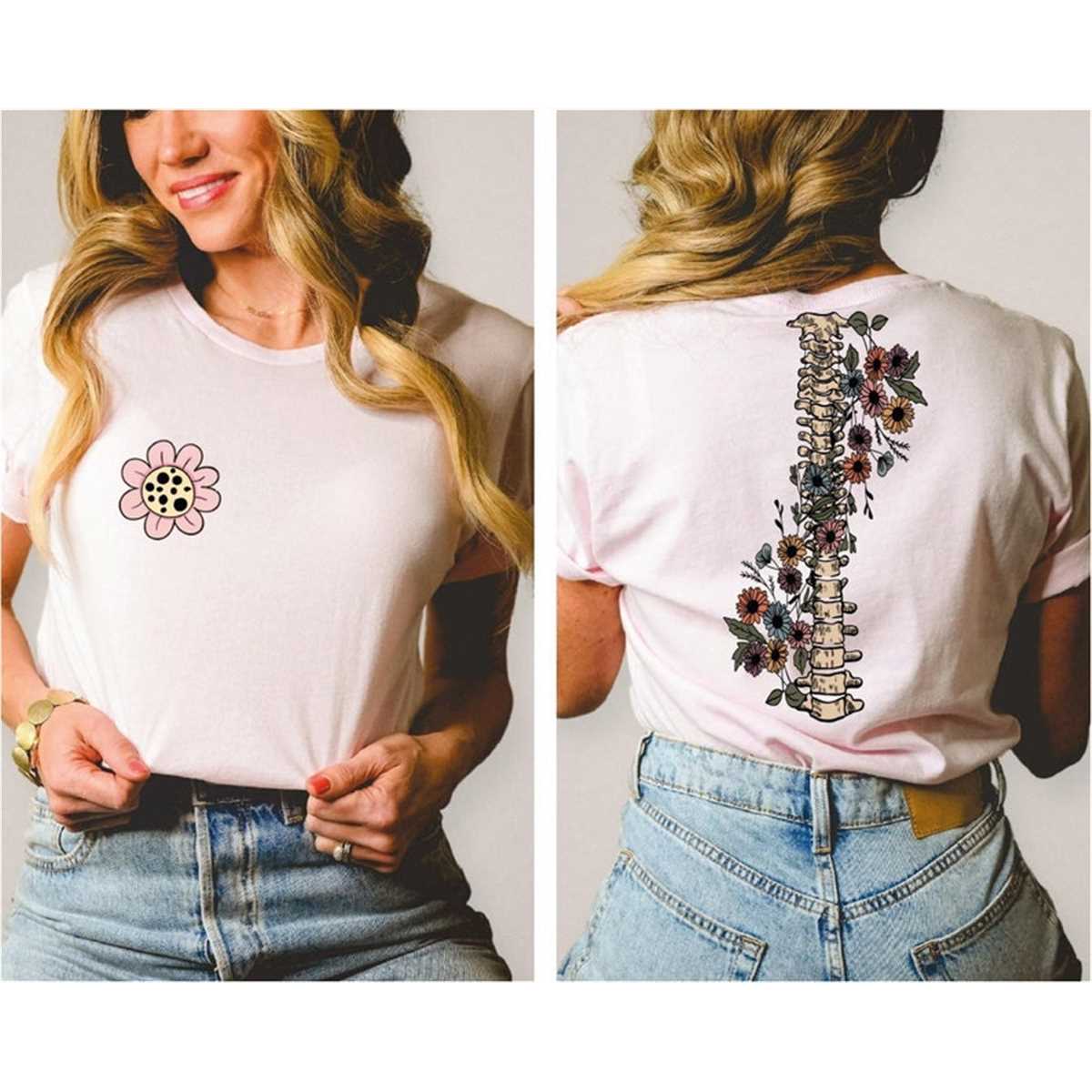 Spine Shirts For Anatomy & Chiropractic Fans | Inspire Uplift