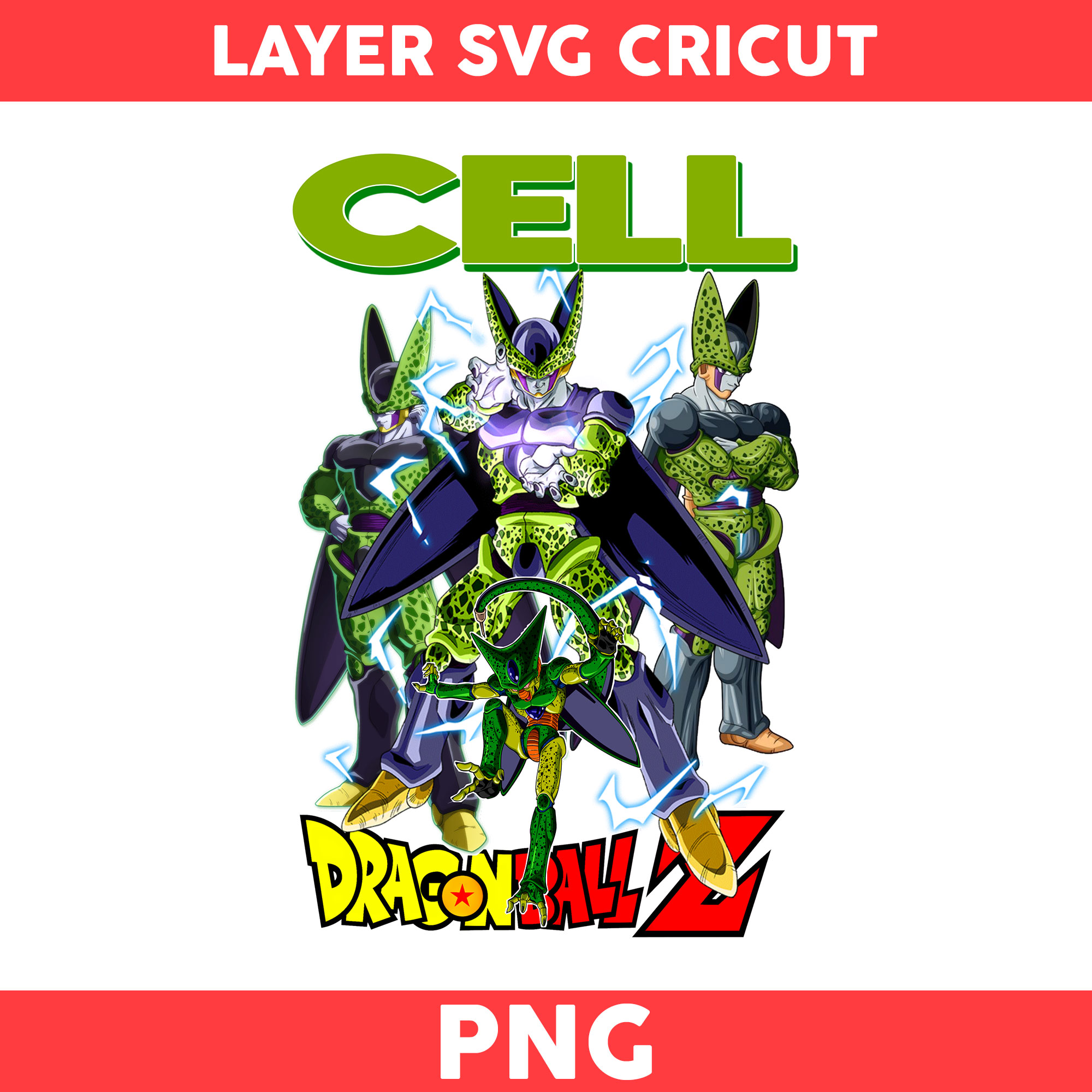 Cell Png, Character Dragon Ball Png, Dragon Ball Z Png, Cart | Inspire ...