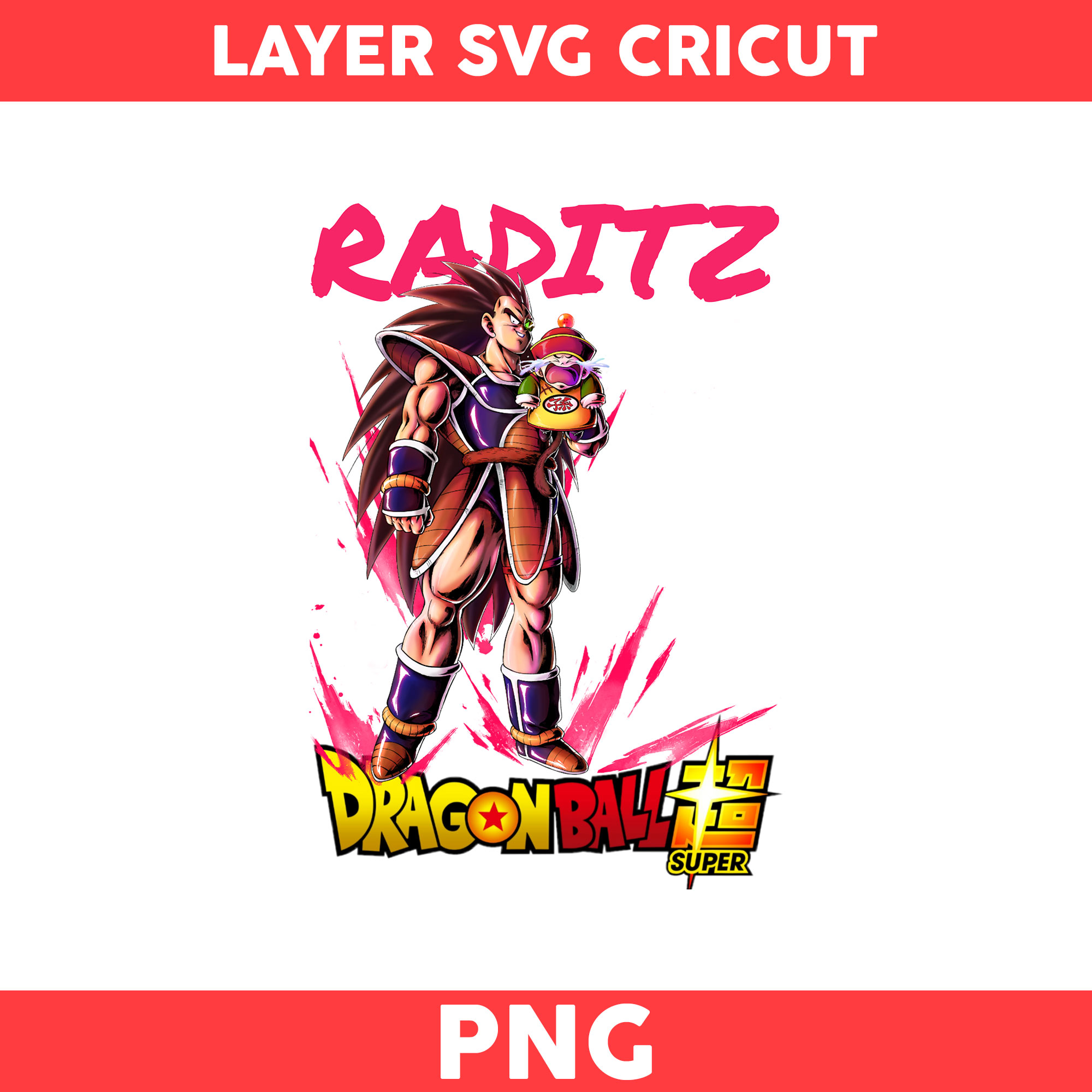 Ruthless Invader Raditz Png, Raditz Png, Character Dragon Ba - Inspire ...
