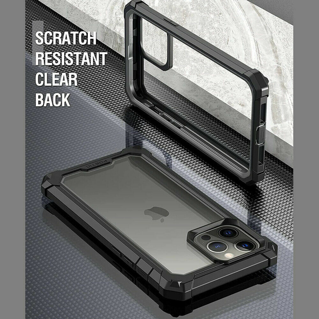 Apple iPhone 13 Pro Case Clear Dual Layer Shockproof Hybrid | Inspire ...