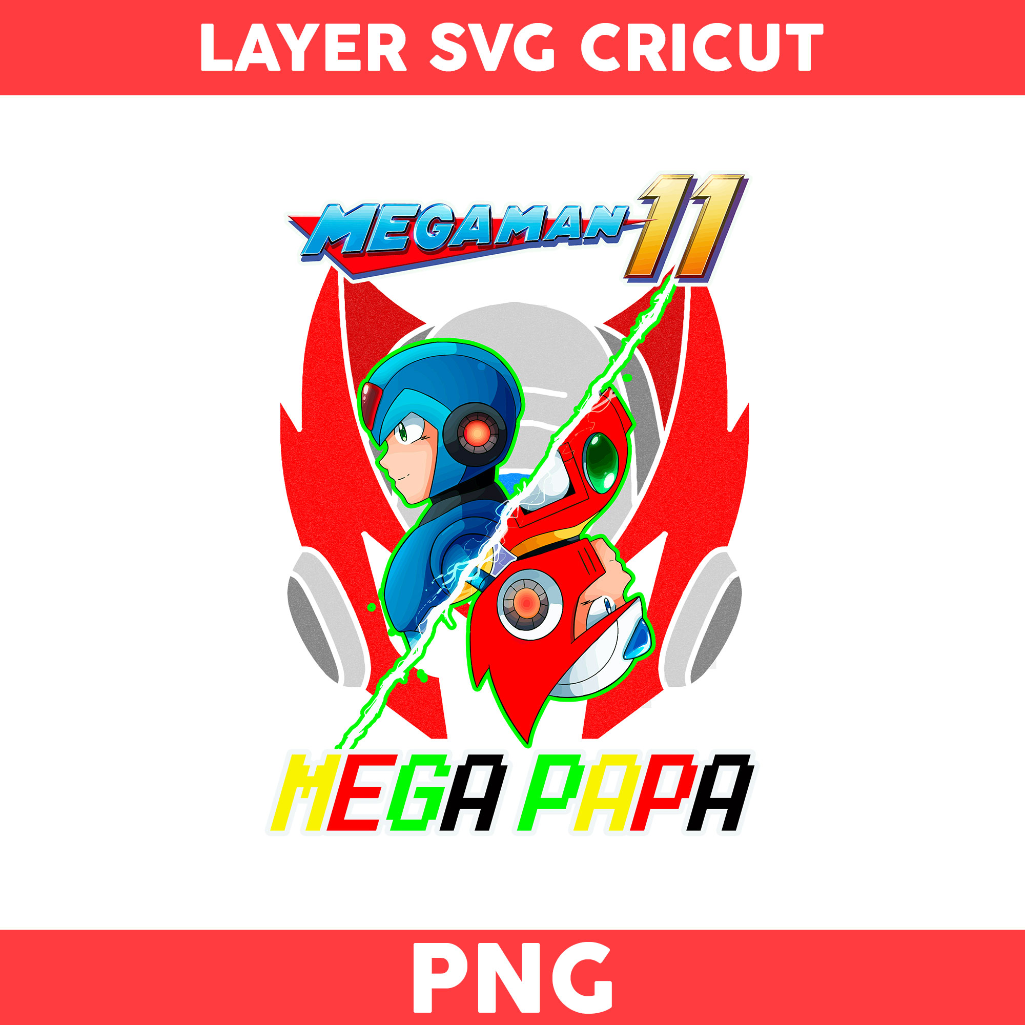 Mega Man Png, Mega Papa Png, Papa Png, Zero Mega Png, Game P | Inspire ...