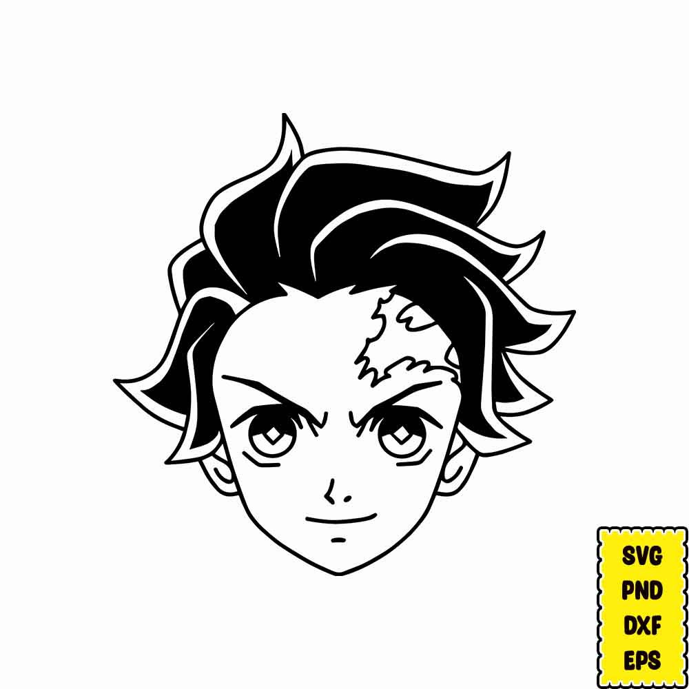 Demon Slayer SVG, Bts SVG, Anime Cut file, Pokemon Svg, Anim | Inspire ...
