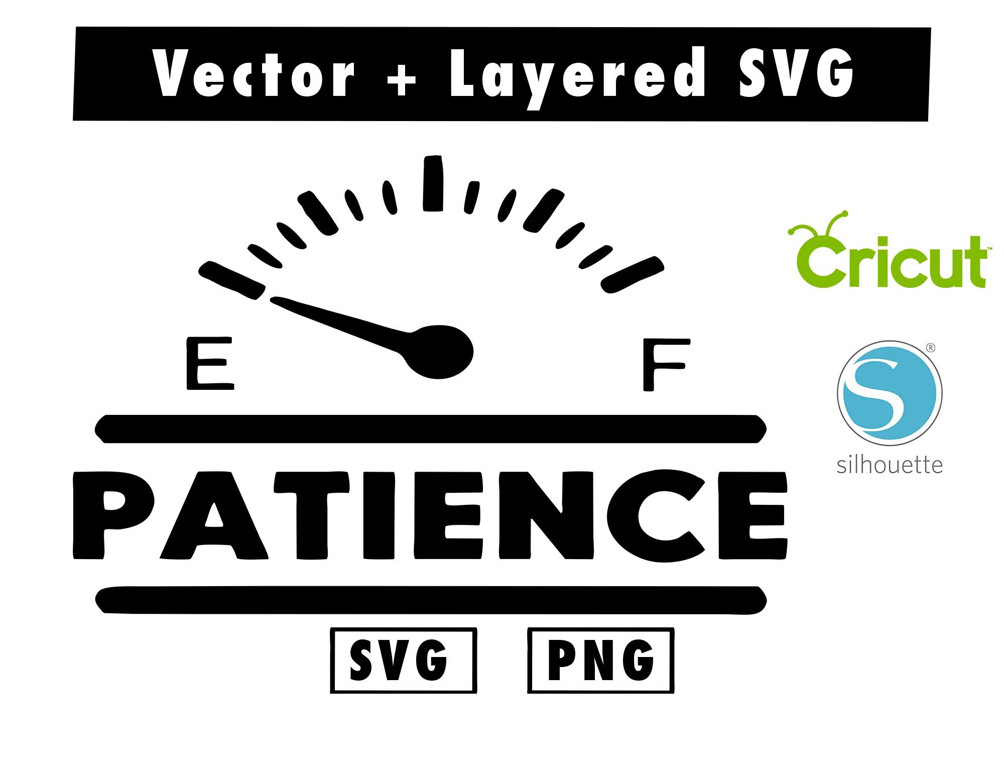 PATIENCE svg and png files for cricut machine , anime svg , | Inspire ...