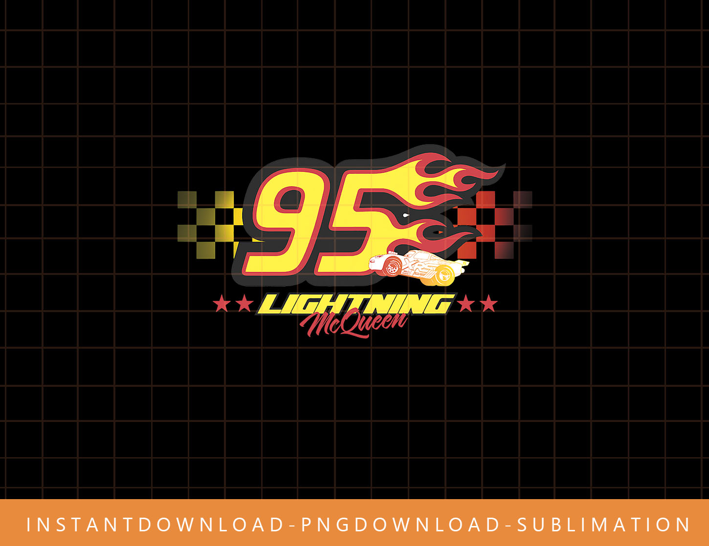Lightning Mcqueen 95 Logo
