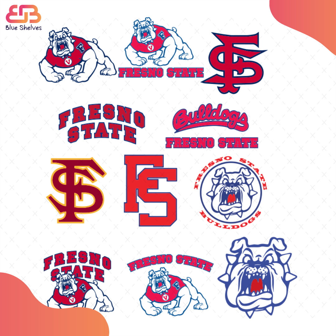 Fresno State Bulldogs Bundle Svg, Brand Svg, Bulldogs Svg, F | Inspire ...