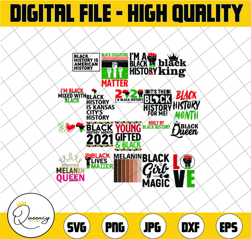 Juneteenth BLM bundle svg png eps, Cricut Bundle, Cut File, | Inspire ...