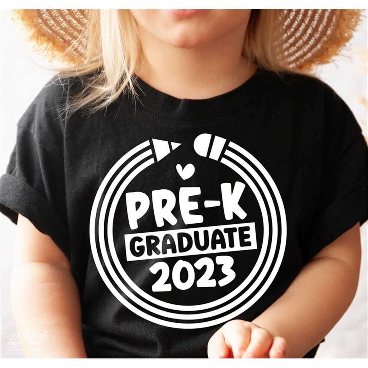 2023 Pre-K Graduate SVG PNG, Pre-K Graduation SVG, Graduatio - Inspire ...