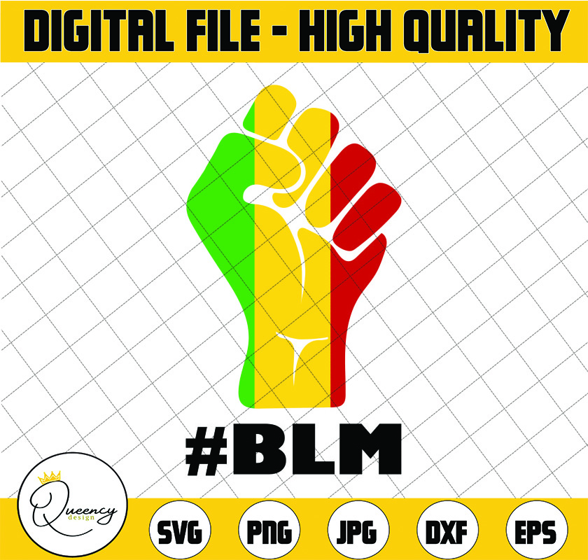 BLM Fist Svg, Fist Png, BLM Svg, Svg Files, Cut Files, Svg, - Inspire ...