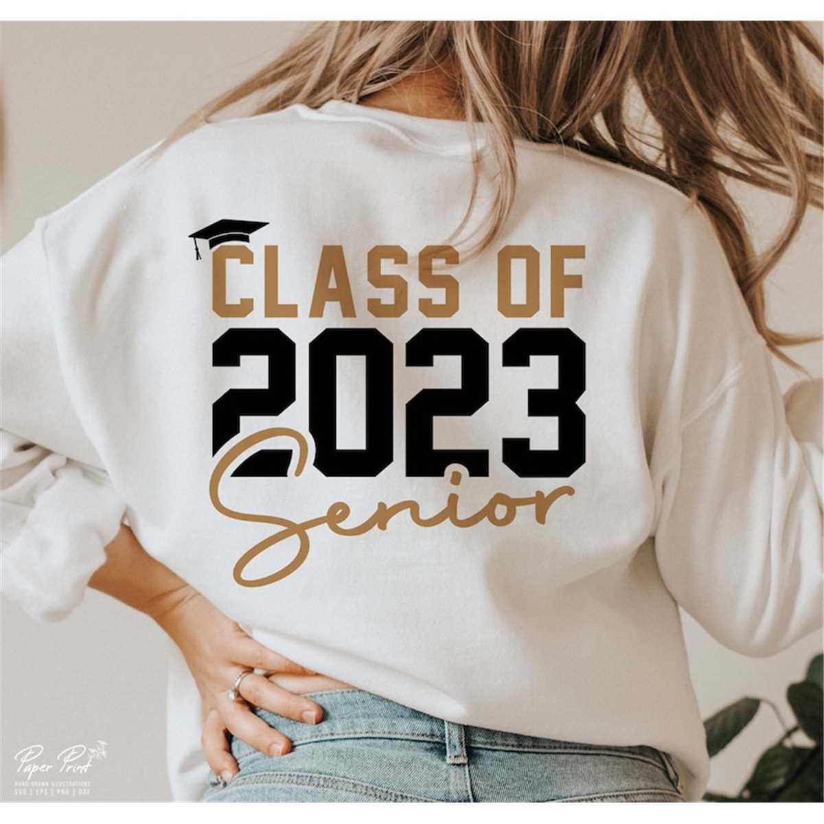 Senior 2023 SVG, Class of 2023 Senior SVG, Graduation SVG, H | Inspire ...