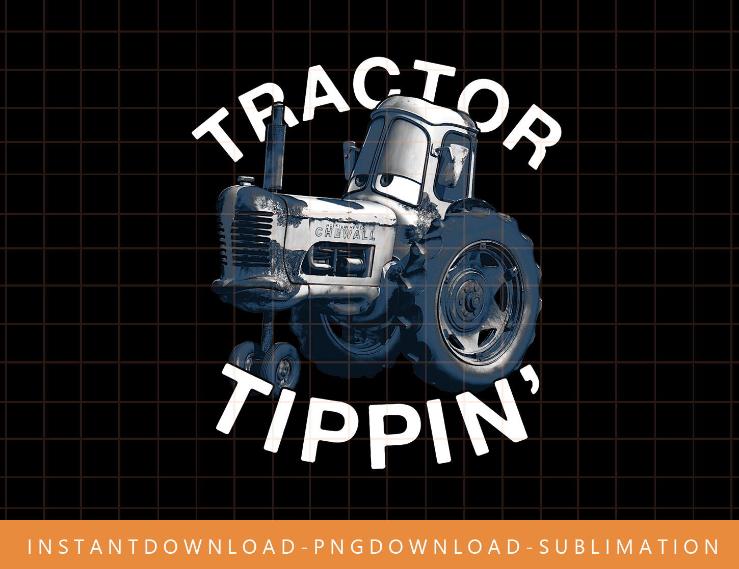 Disney Pixar Cars Tractor Tippin Graphic T-Shirt png, subli | Inspire ...