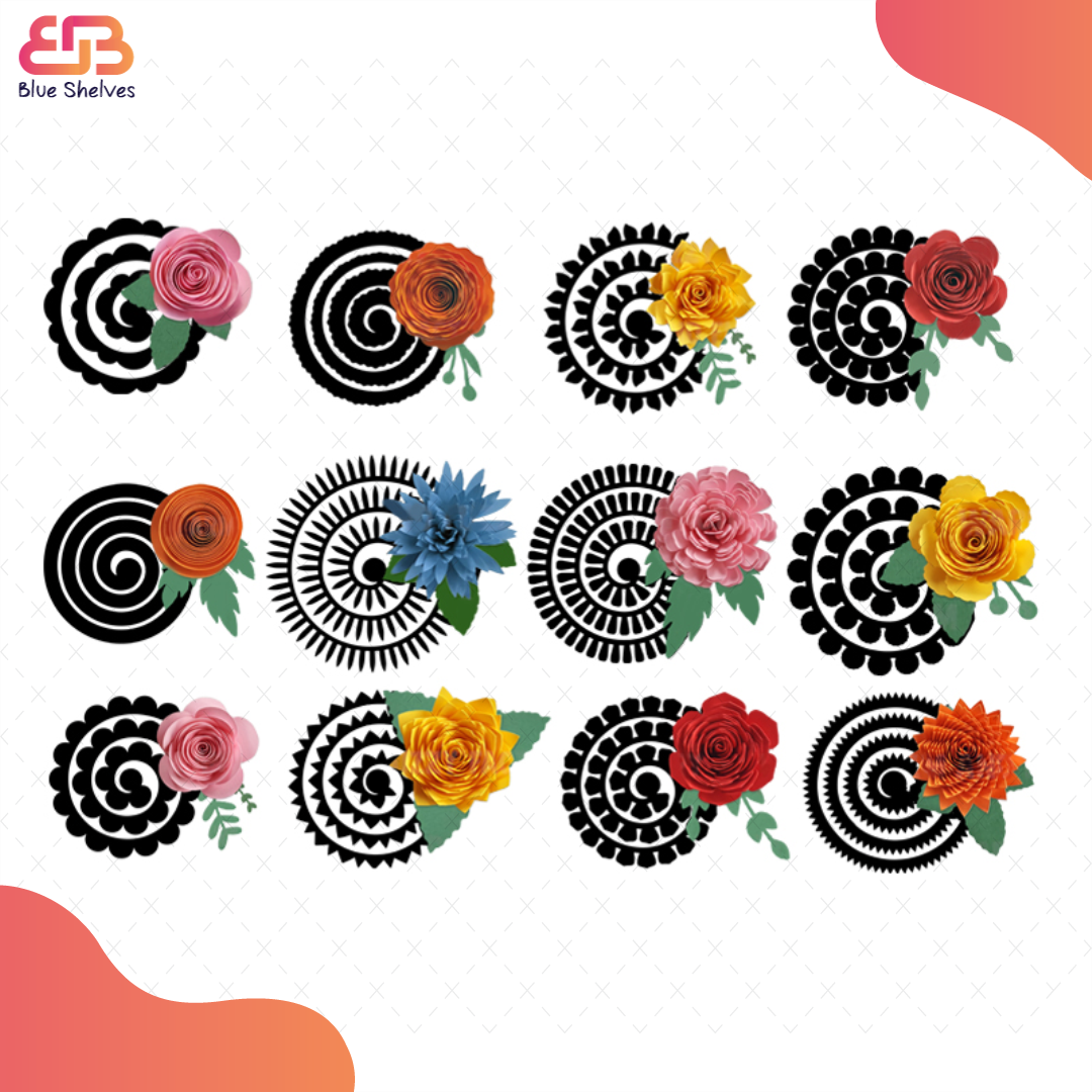 Rolled Flower Png, Flower Png, Paper Flower Png, Paper Flowe - Inspire ...