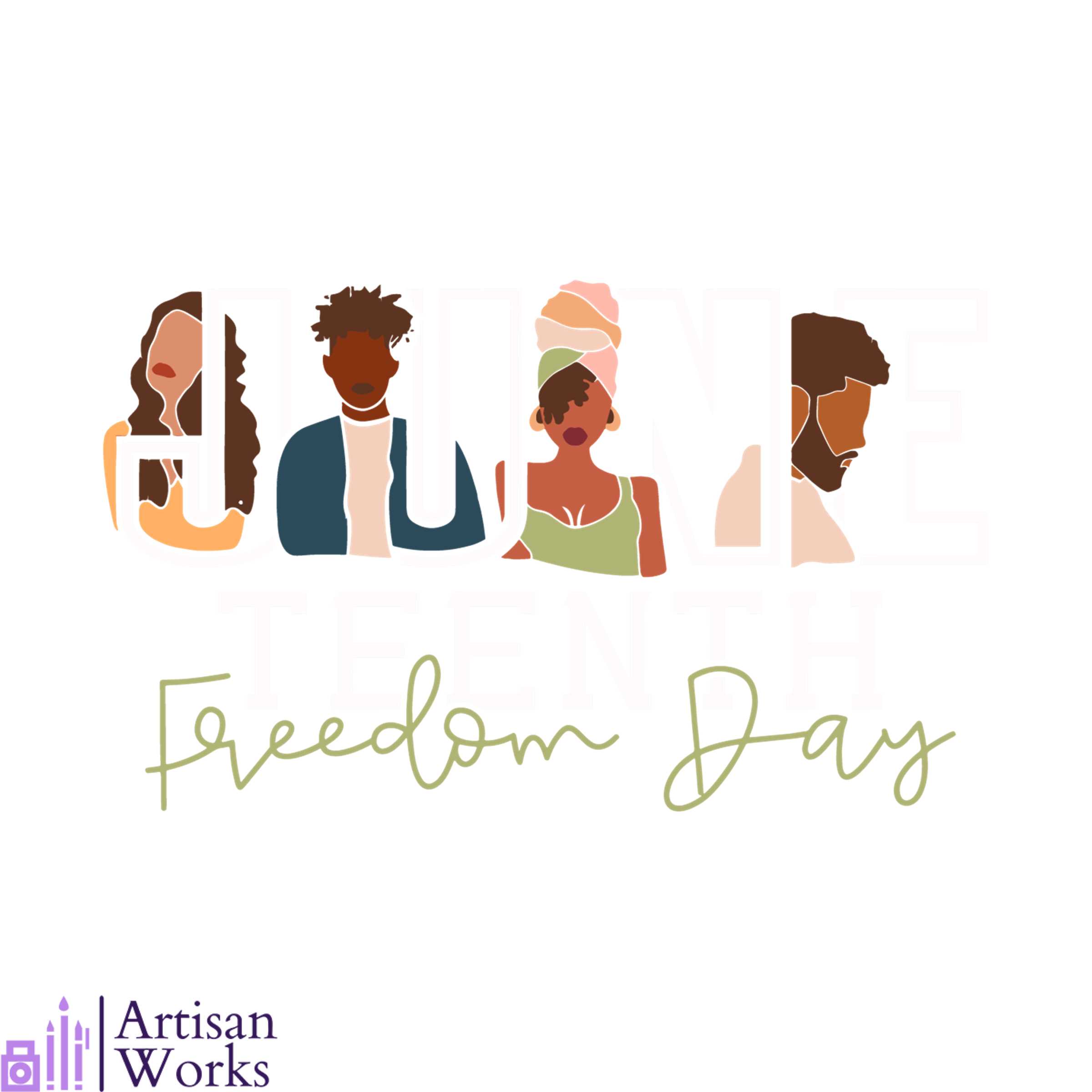 Juneteenth Freedom Day Svg For Cricut Sublimation Files | Inspire Uplift