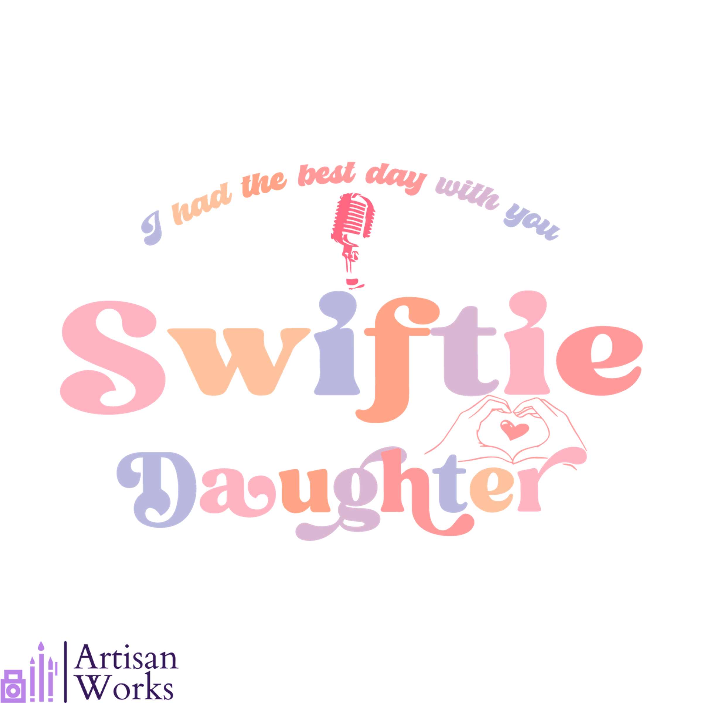 Swiftie Daughter Swiftie Mom Svg For Cricut Sublimation File | Inspire ...