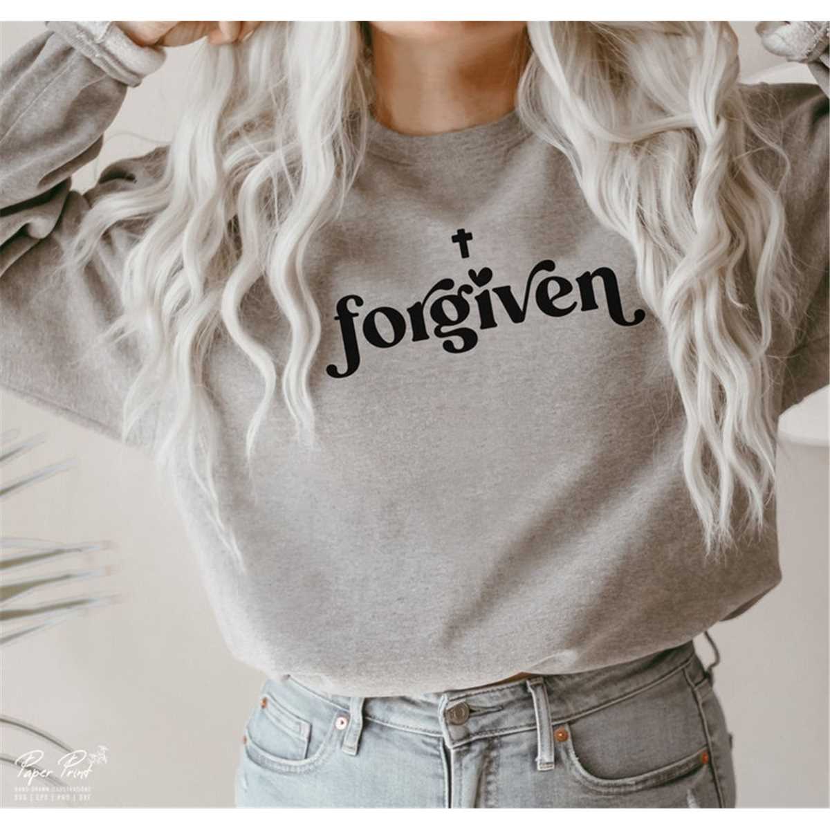 Forgiven svg, Christian svg, Jesus svg, religious svg, bible | Inspire ...