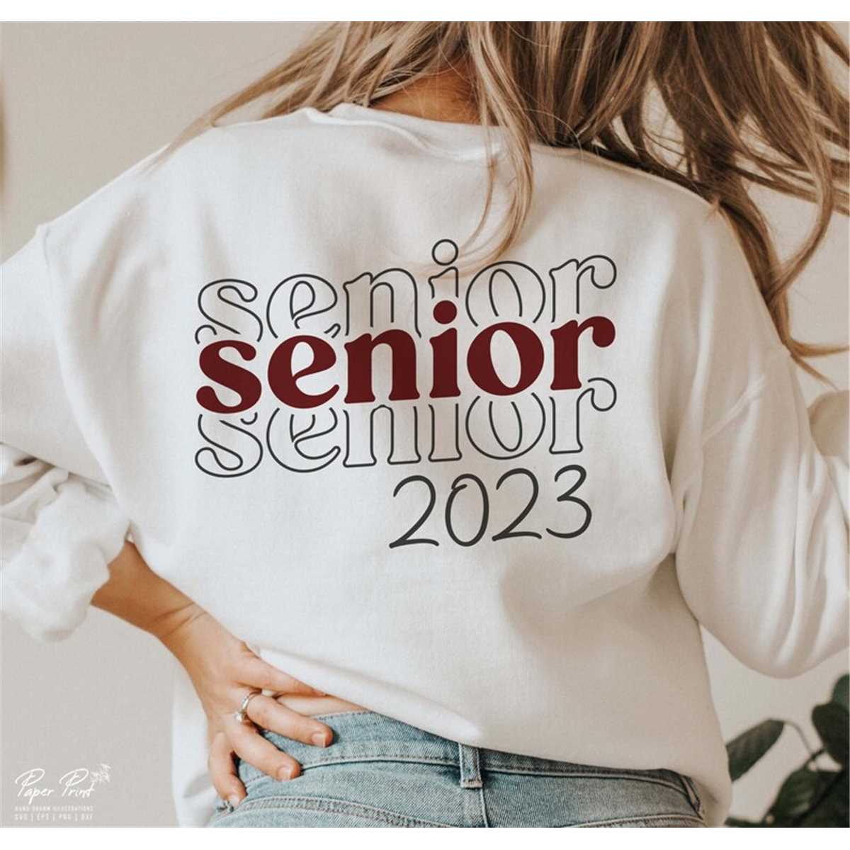 Senior 2023 SVG PNG, Graduation SVG, Class of 2023 Svg, High | Inspire ...