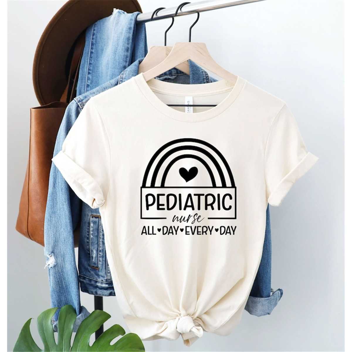 Pediatric Nurse Rainbow all day every day shirt, Pediatric P | Inspire ...