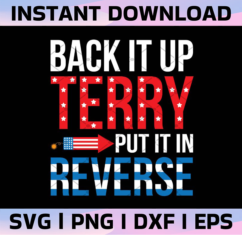 Back up Terry Put it in Reverse SVG Terry svg | Funny Couple - Inspire ...