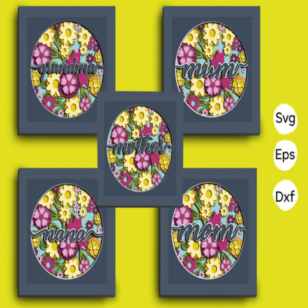 Bundle Flower Papercut Light Box | Inspire Uplift