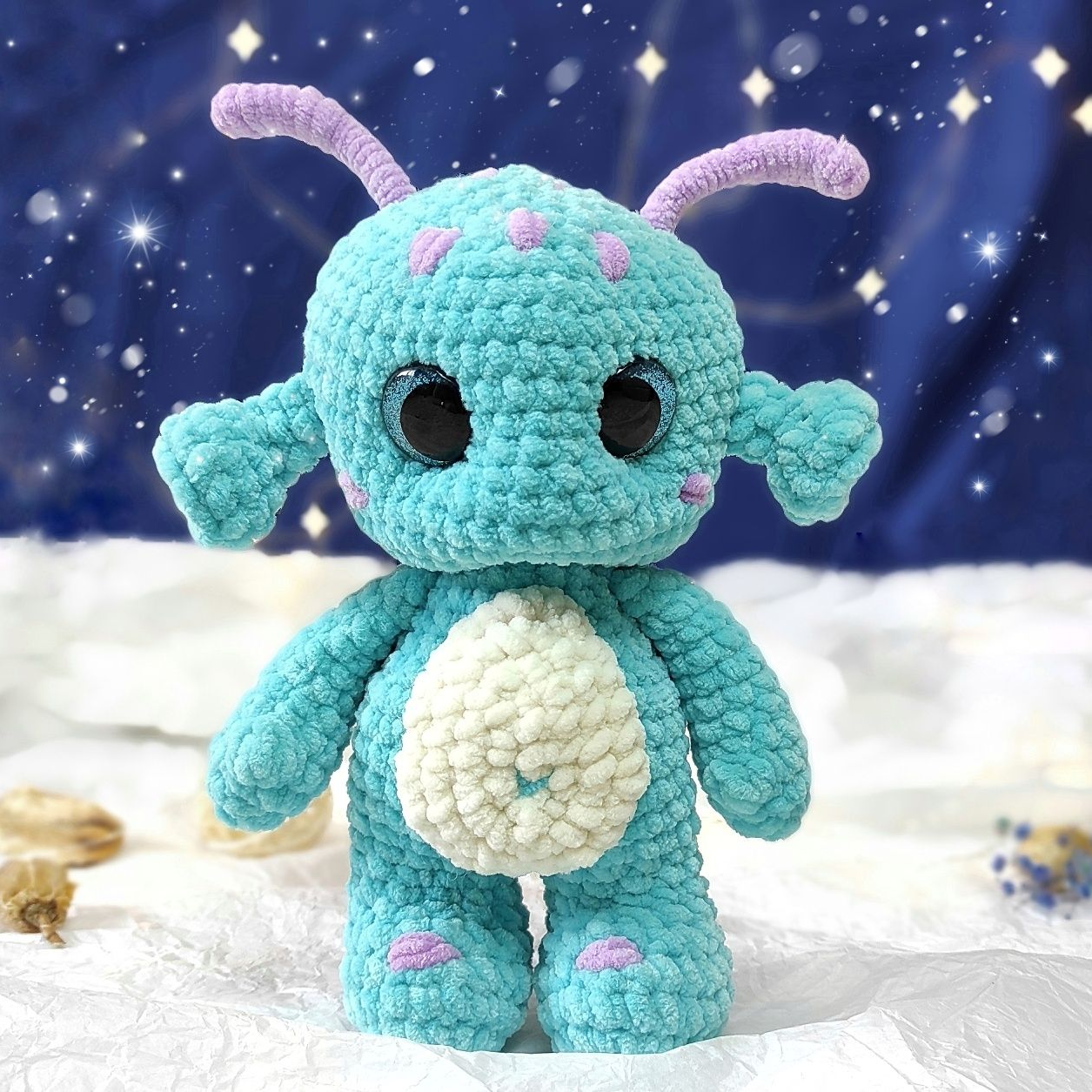 Alien crochet pattern amigurumi ufo PDF | Inspire Uplift