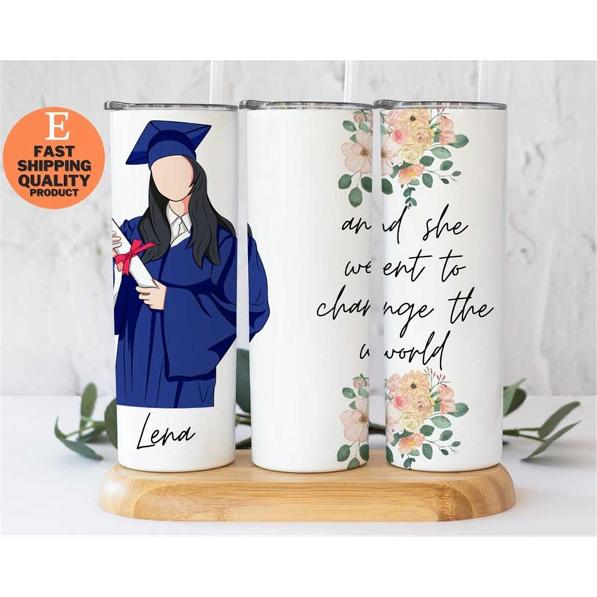 Personalized Graduation Tumbler, Graduation Gifts, Class of | Inspire ...