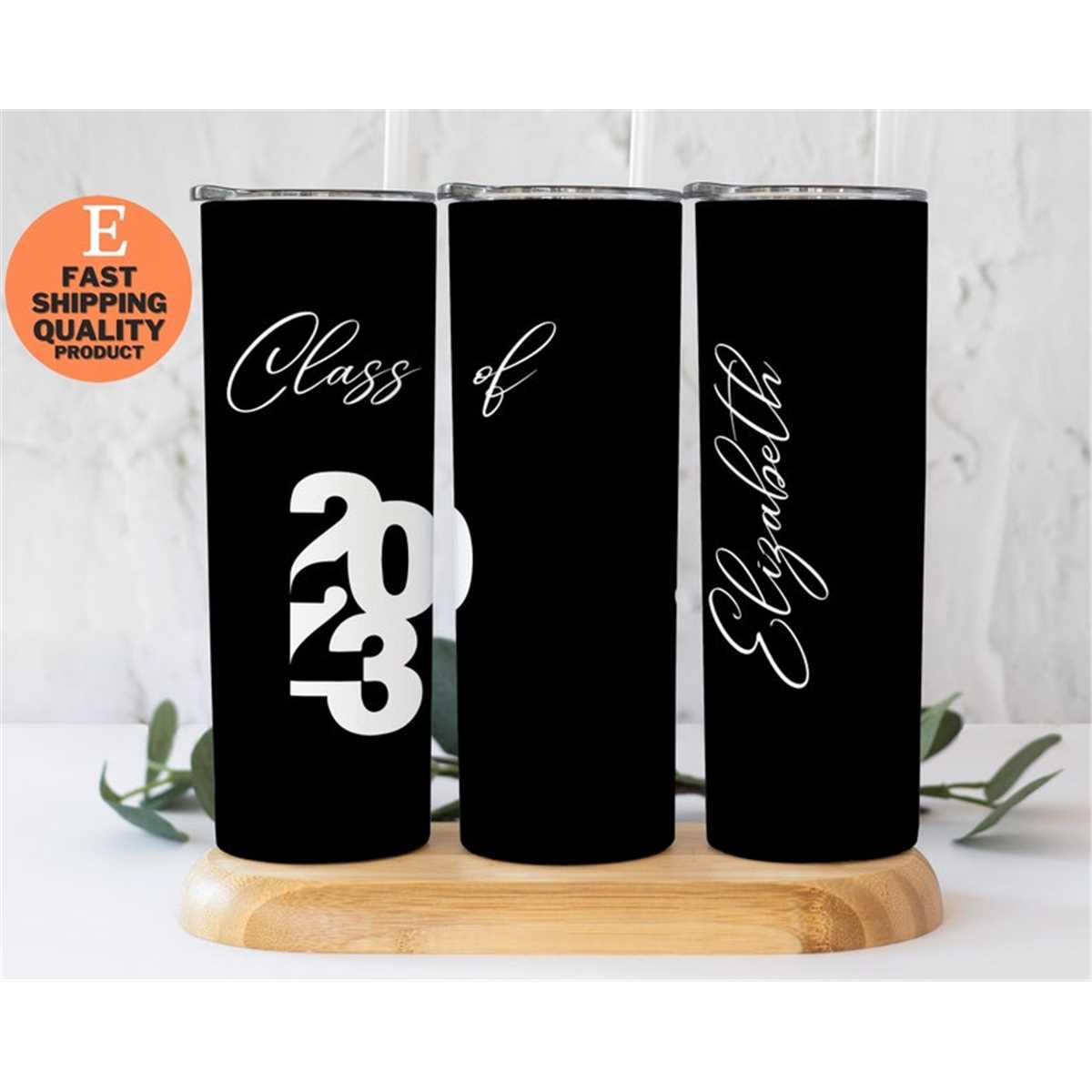 Personalized Class of 23 Dark 20oz Stainless Steel Tumbler, - Inspire ...