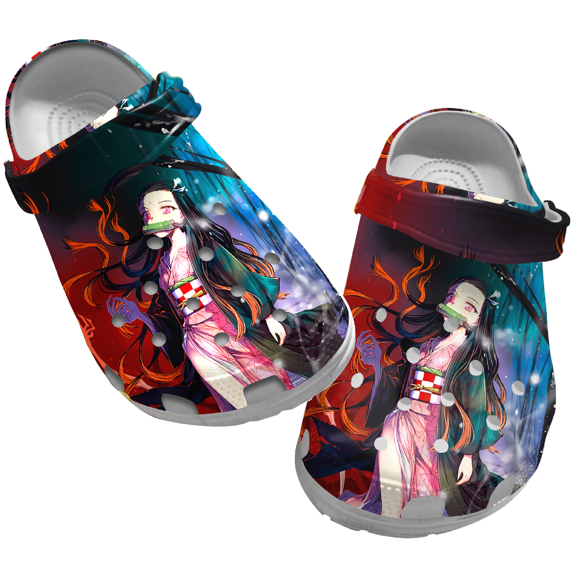 Kamado Nezuko Demon Slayer Clog Shoes Unisex, Demon Slayer C - Inspire ...