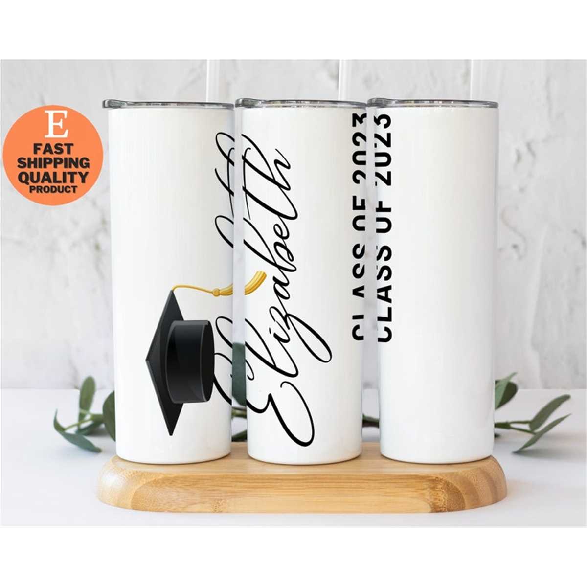 Personalized Graduation Stainless Steel Tumbler, Trendy and | Inspire ...