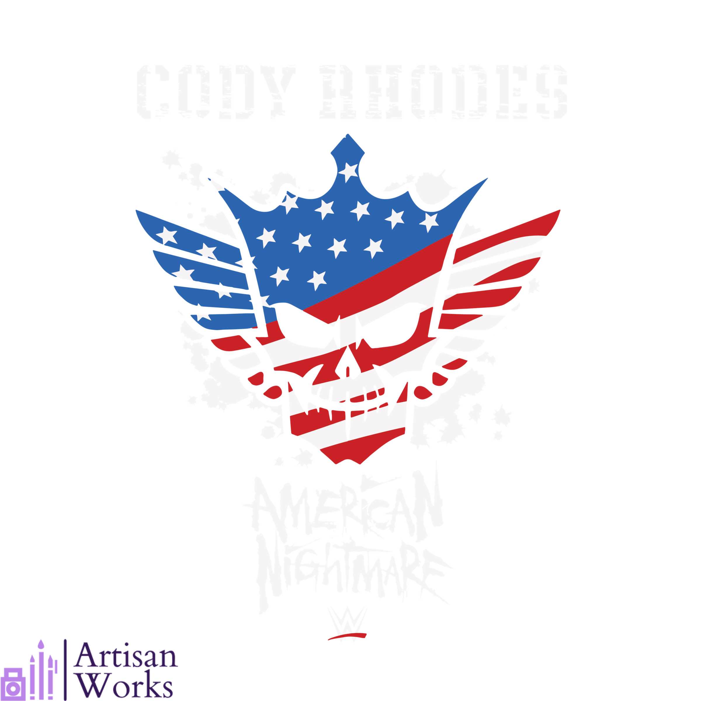 Armorial Cody Rhodes Logo WWE Wrestling SVG Cutting Files - Inspire Uplift