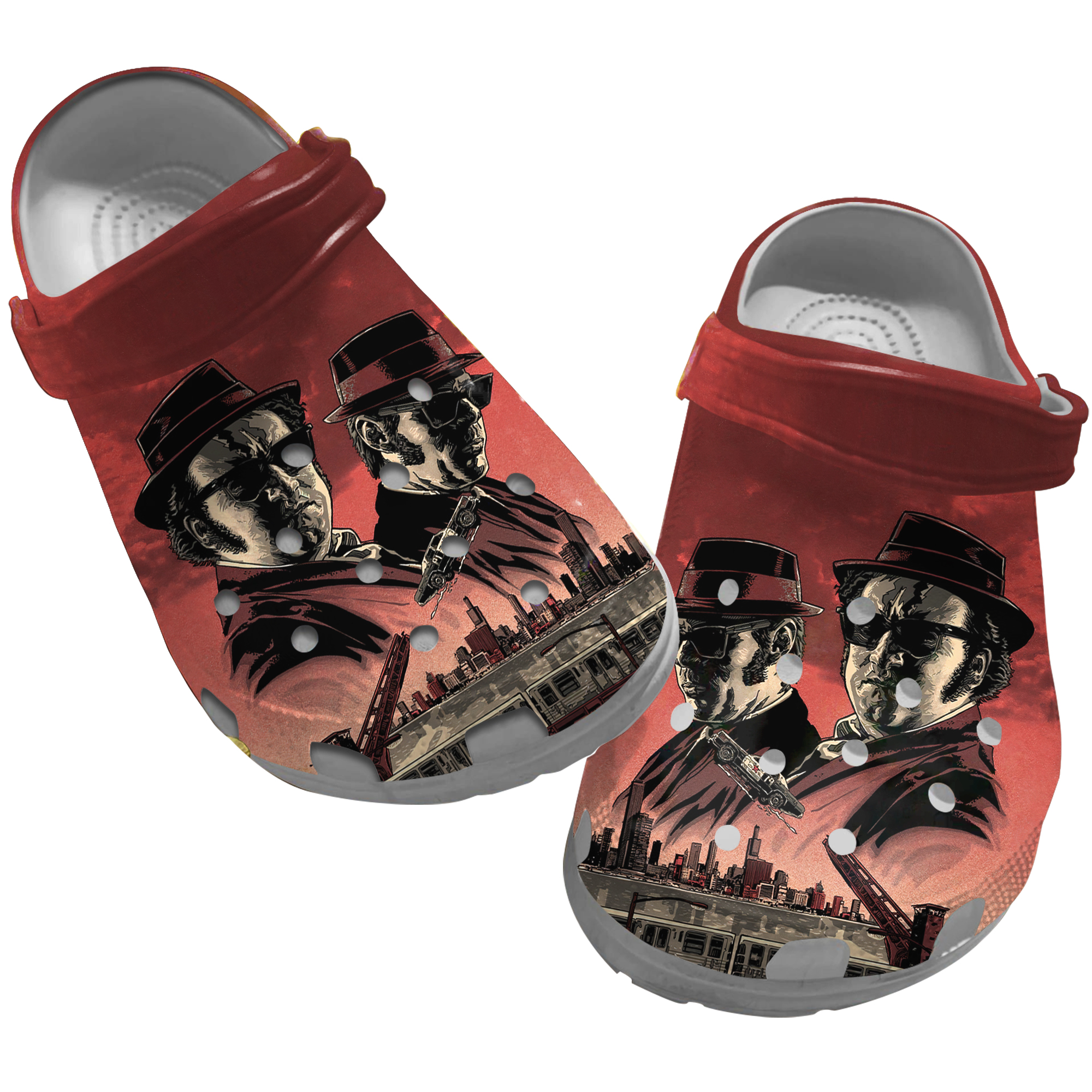 Funny Art Movie Crocs, The Blues Brothers Clog Shoes Unisex, | Inspire ...