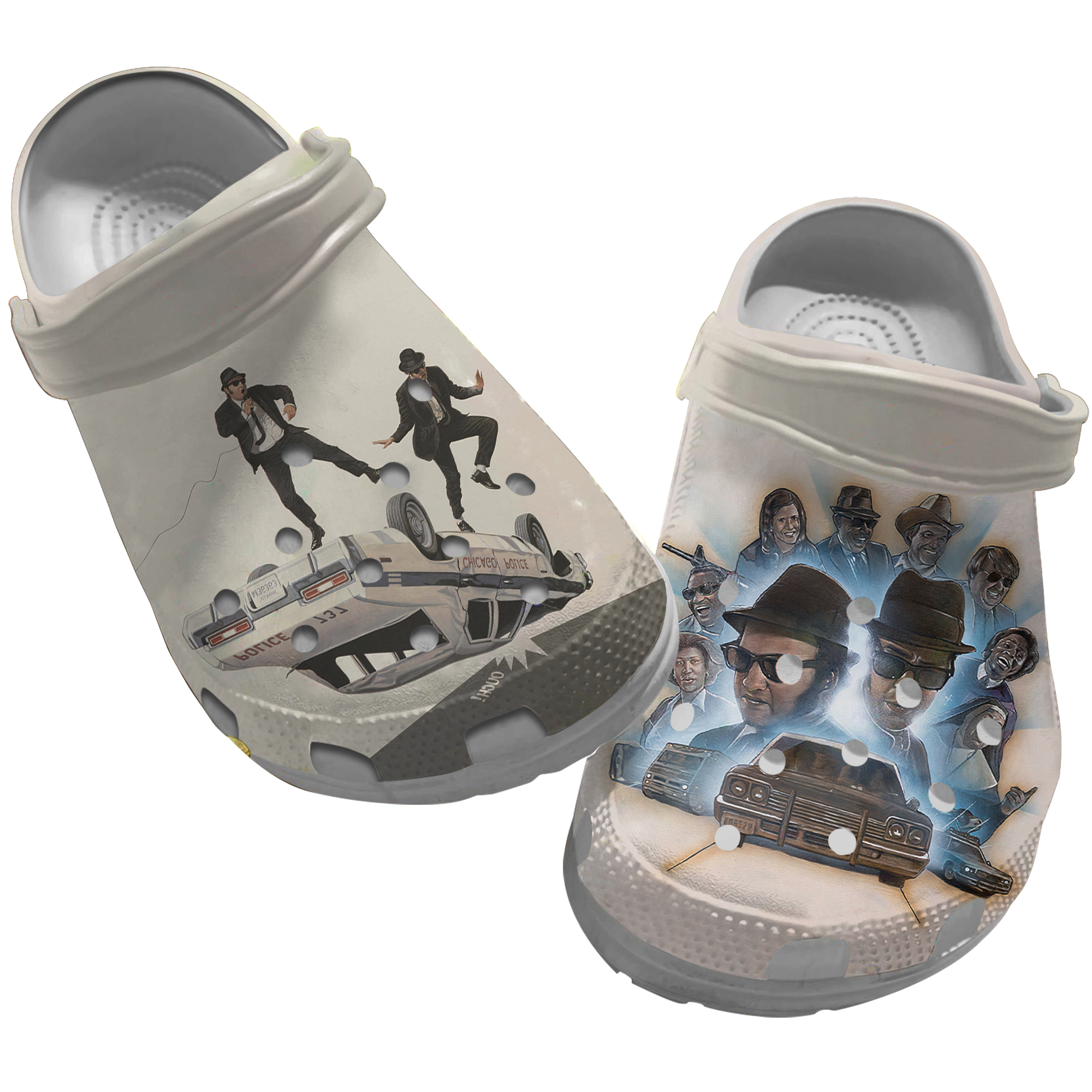American Musical Movie Crocs, The Blues Brothers Clog Shoes - Inspire ...