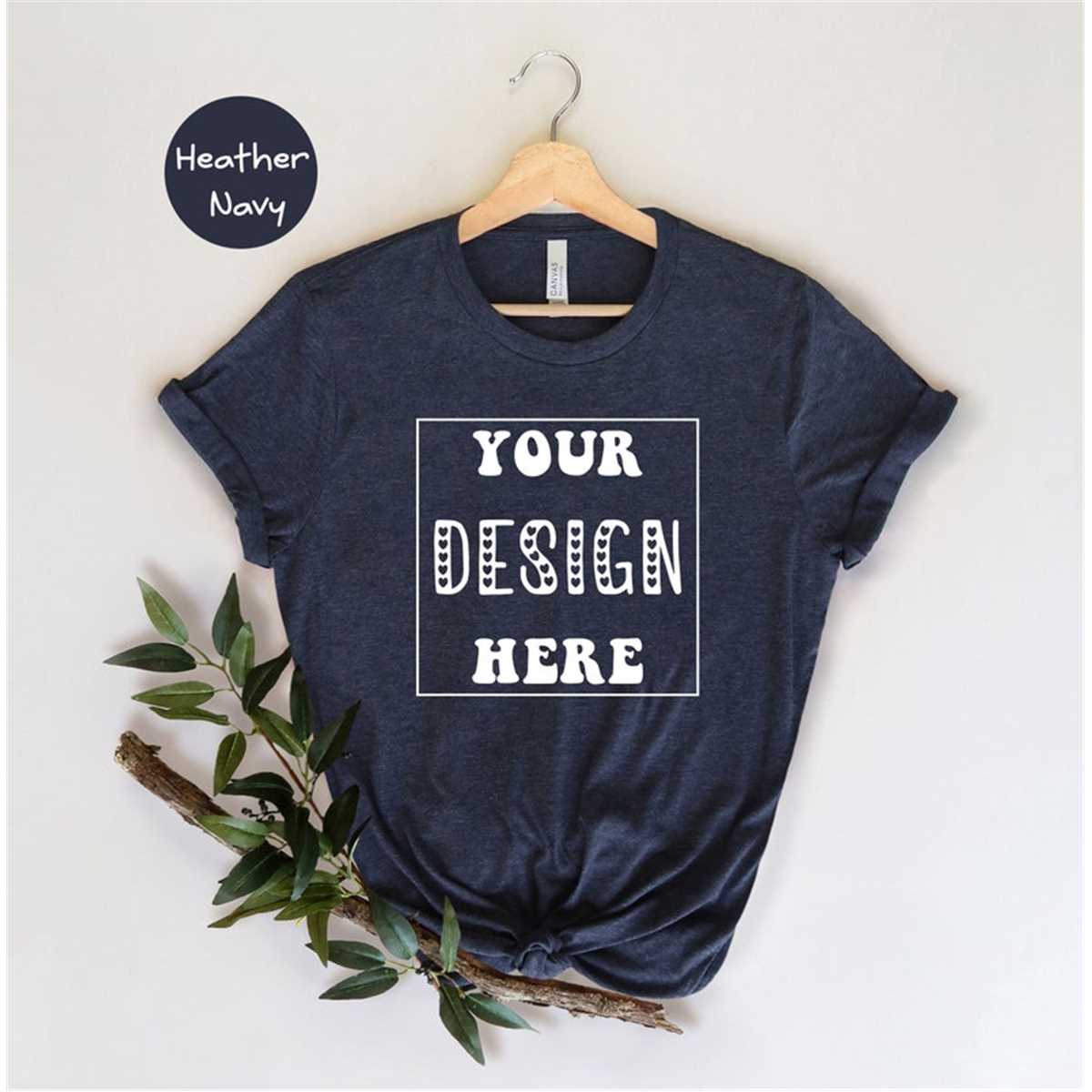 Your Design Here T-Shirt, Your Image Here Shirt, Add Your Lo | Inspire ...