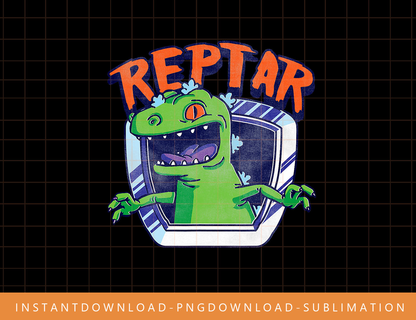 Reptar Rugrats Car