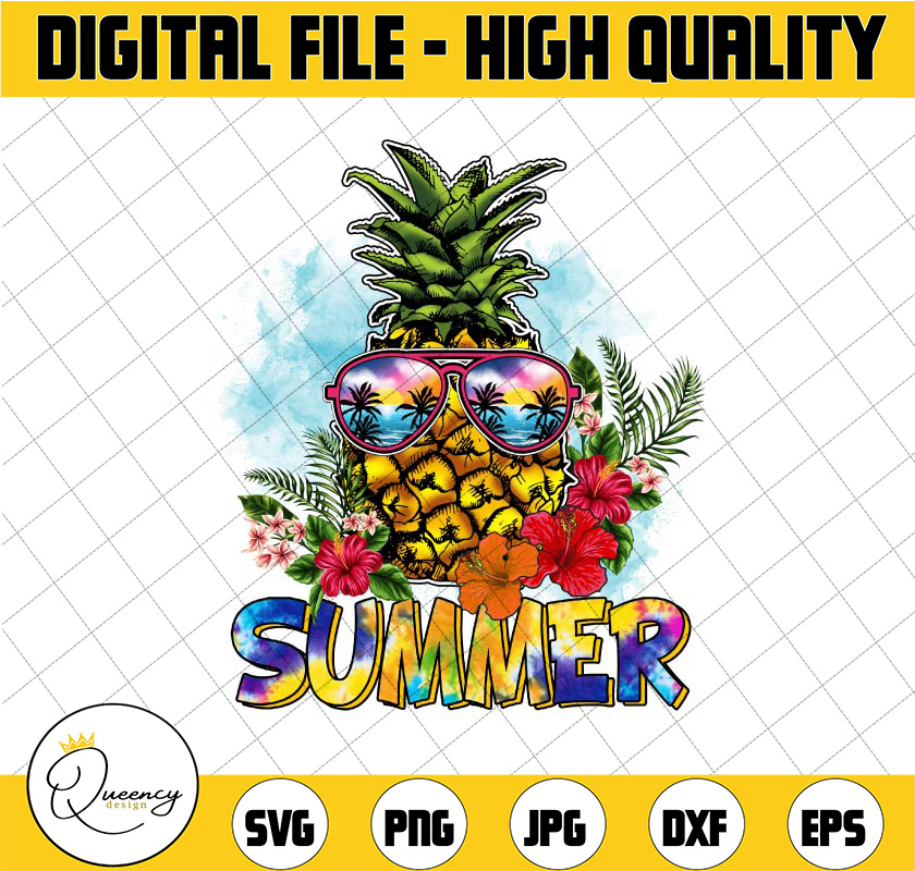 Pineapple png With Summer Sunglasses Palm Tree Sunset Flower - Inspire ...
