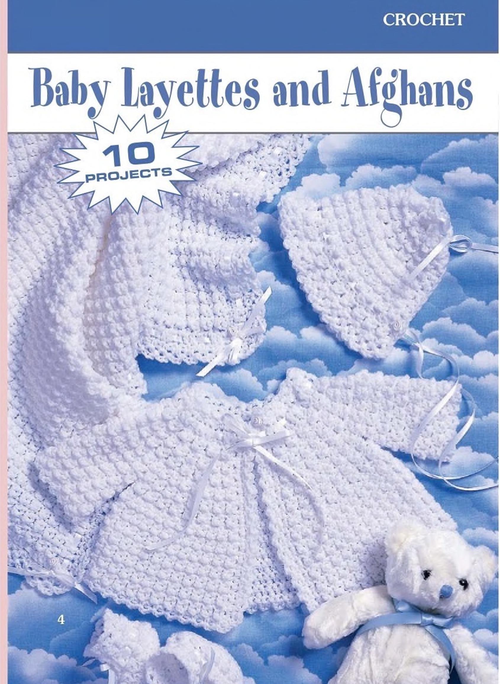 10 projects Layettes And Afghans for Baby Crochet pattern - | Inspire ...